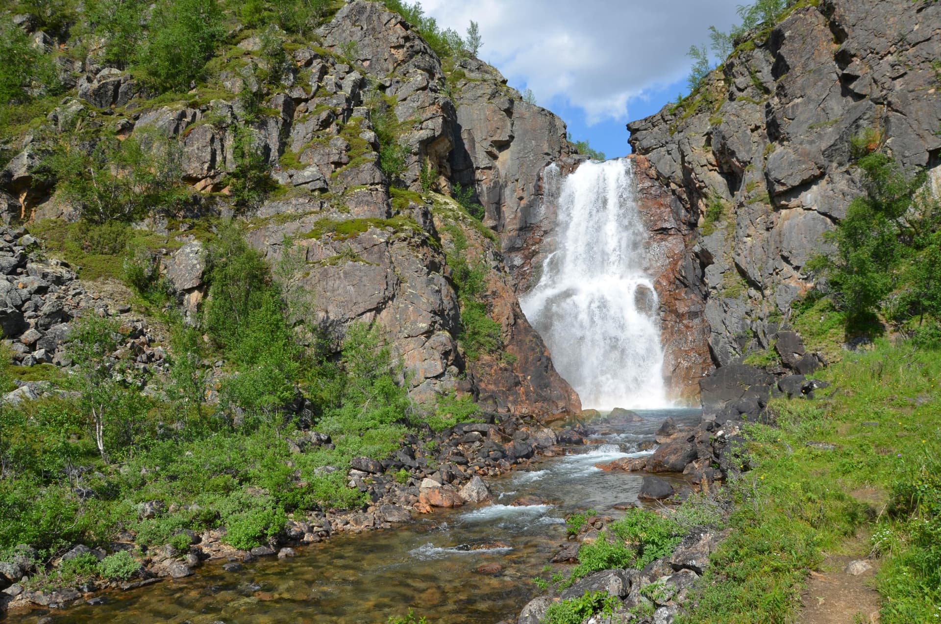 Kevon luonnonpuisto - Luontoon